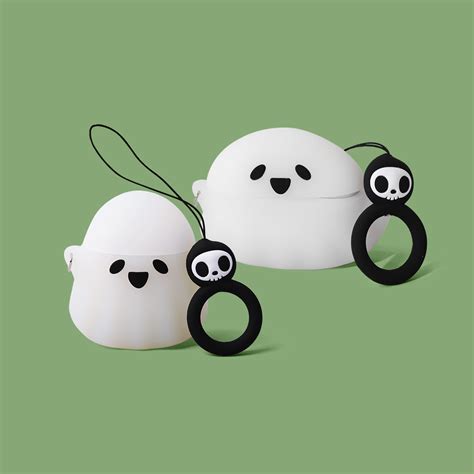 당일 유령 야광 에어팟 케이스 실리콘 1 2 세대 프로 에어팟 케이스 에이블리