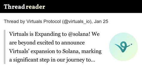Thread By Virtualsio On Thread Reader App Thread Reader App