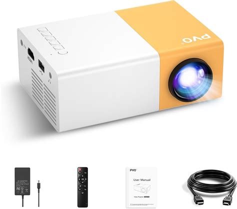 Amazon Com Mini Projector Portable Projector Yg Mart Home Projector P Video Projector