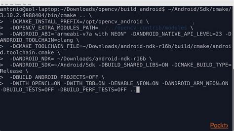 Cross Platform Application Development With Opencv 4 And Qt 5 Set Up Qt For Android