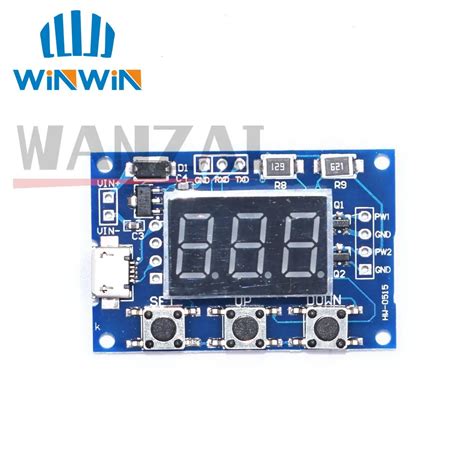Pwm 발생기 듀티 사이클 펄스 주파수 모듈 2 채널 조정 가능반도체 집적회로 Aliexpress