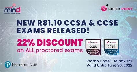 R81 Ccsa And Ccse Exams Released Featuring Promo For Check Point