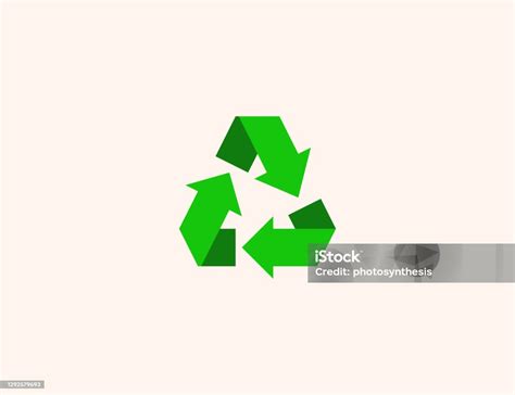 벡터 아이콘을 재활용합니다 격리 된 재활용 로고 플랫 컬러 일러스트 기호 벡터 이모티콘에 대한 스톡 벡터 아트 및 기타 이미지 이모티콘 재활용 재활용 기호 Istock