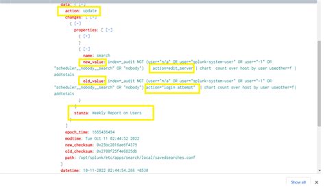 Configuration Tracker Splunk 90 Avotrix