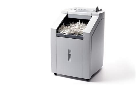 Premium Ai Image Document Shredder Machine Style And View On White