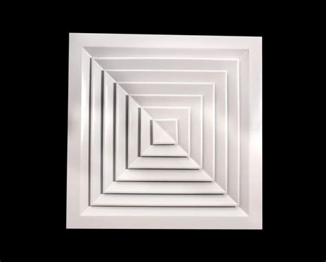 Powder Coated Aluminium Square Ceiling Diffuser For Commercial At ₹ 850piece In New Delhi