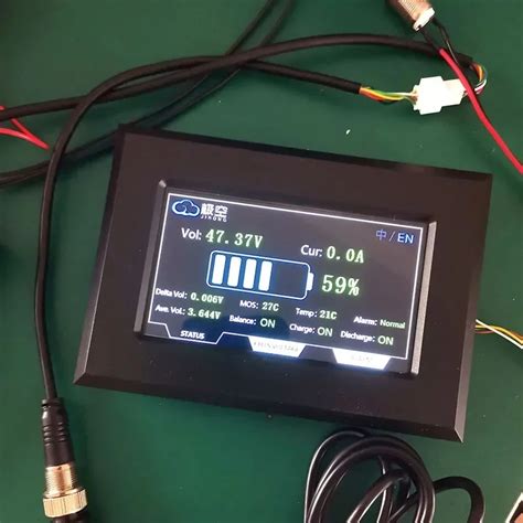 Jk Smart Bms Accessory Lcd Touch Screen Lcd Display For Jikong Pcb Battery Management System