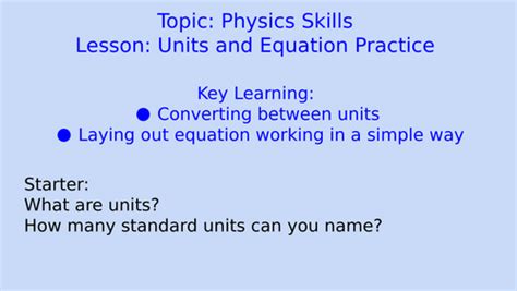 Edexcel Igcse Physics Unit 1 Slides Forces And Motion Teaching Resources