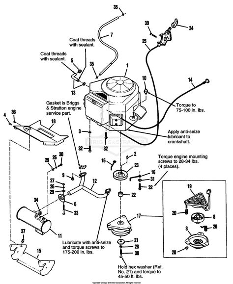 Briggs And Stratton 675 Hp Parts Diagram