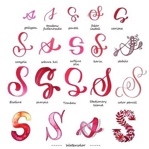 Decorated Letter S