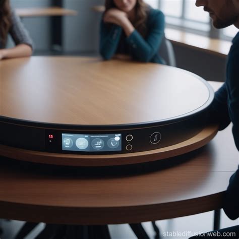can you draw a circular table in the classroom with a circular