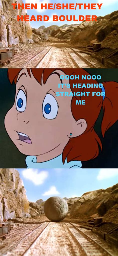 Jenny Foxworth Reacts To Boulder By Maxgoudiss On Deviantart