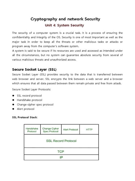 Cns Unit 4 Notes Pdf