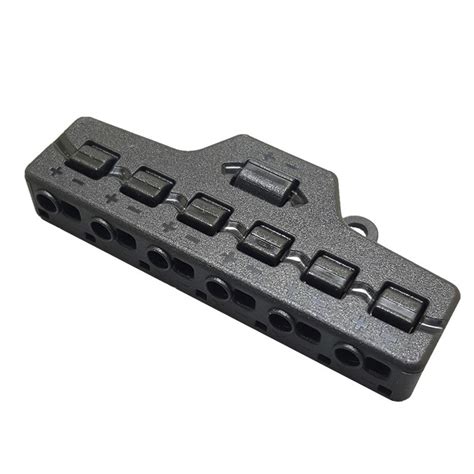 6 Ports Out Line Splitter Quick Connect Low Voltage Wire Splitter Distribution Block For