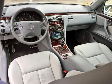 Clean and Stylish W210 Car Interior