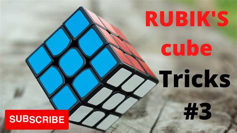 Rubiks Cube Tricks Rubiks Cube Easy Rubiks Cube Tricks Youtube