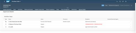 Custom Purchase Order Workflow Step In Sap S4hana Sap Community