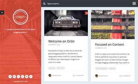 Beautifully Designed Ghost Themes Yes Web Designs