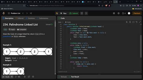 Arpit Dhiman On Linkedin Day 82 Of 100 Days Of Coding Challenge Problem Solved Palindrome