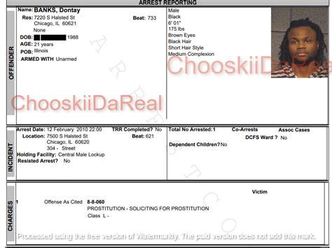 Dthang Otfdogpound Got Arrested For Asking An Undercover Prostitute