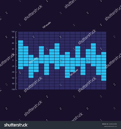 Bidirectional Infographic Chart Design Template Dark Stock Vector Royalty Free