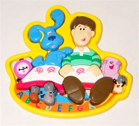 Nickelodeon Blues Clues 3d Plastic Toy Puzzle Steve Salt Pepper Mattel