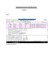 Analyzing Protocols With Wireshark Pdf Analyzing Protocols With