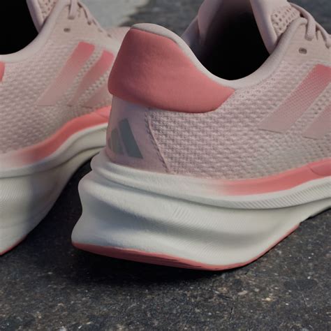 Adidas Chaussure De Running Supernova Stride Rose