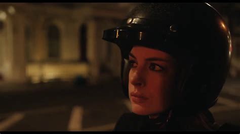 Anne Hathaway Motorcycle Batman