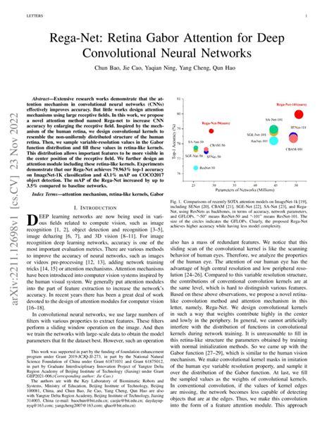 Rega Net Retina Gabor Attention For Deep Convolutional Neural Networks Deepai
