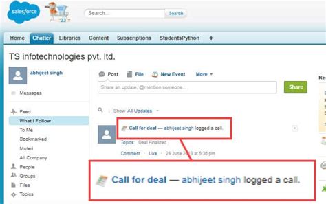 How To Edit And Delete A Log Call In Salesforce Salesforce Faqs