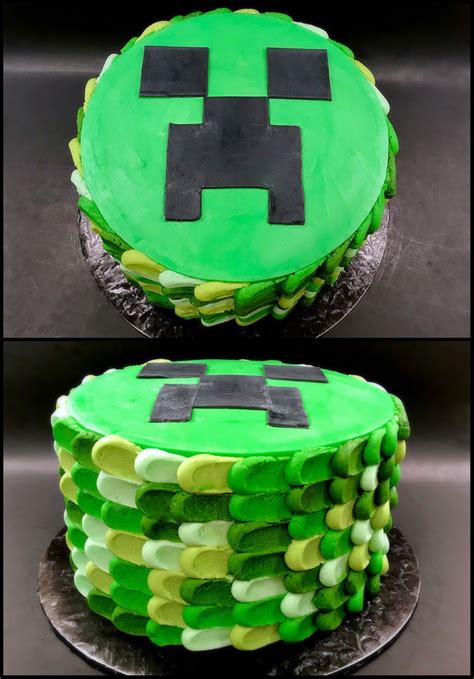 How To Make An Easy Minecraft Creeper Cake Artofit