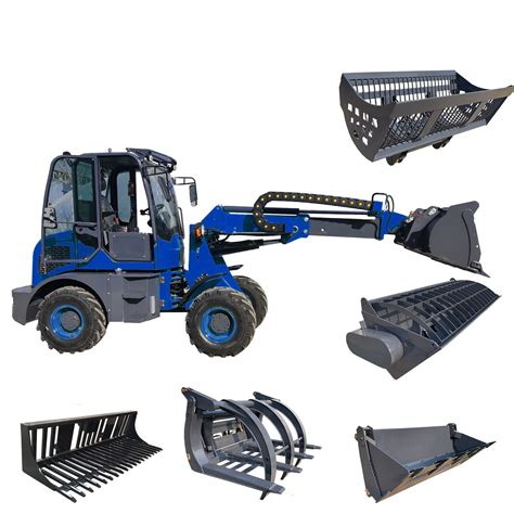 Mini Wheel Loader Small Telescopic Boom Loader With Ce Certification