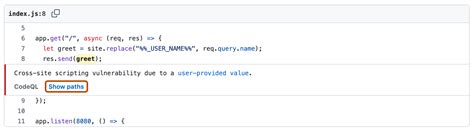 finding and fixing your first code vulnerability github docs