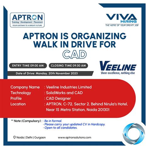 Aptron On Linkedin Aptron Vivahiring Solidworks Cad