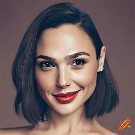 Gal Gadot With Short Straight Bob Haircut On Craiyon
