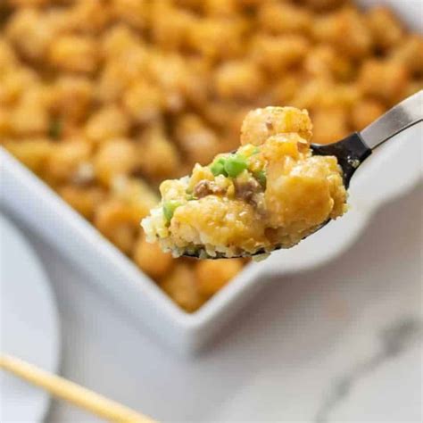 Easy Tater Tot Casserole