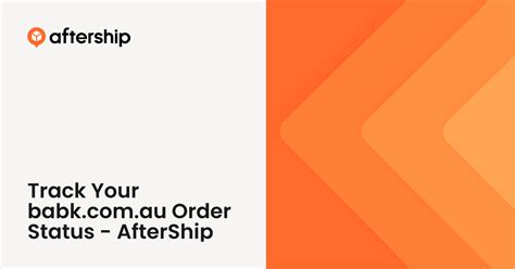 Track Your Au Order Status Aftership
