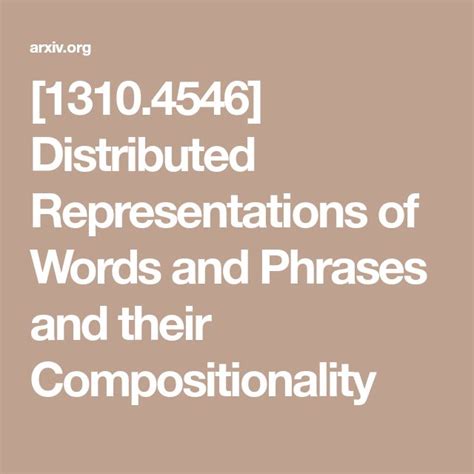 Distributed Representations Of Words And Phrases And Their Compositionality