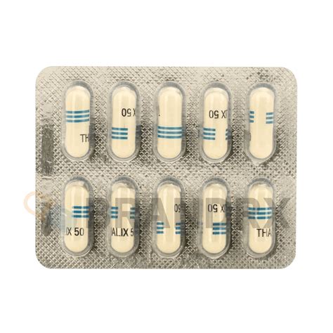 Αγοράστε Thalix 50 Mg Natco Pharmaceuticals Ltd ️ με 3600 € Online
