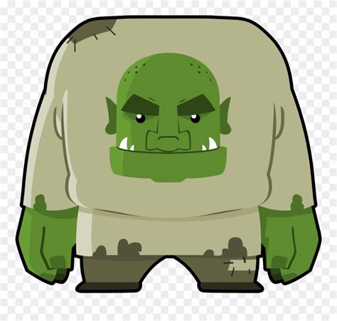 Download Ogre Cartoon Clipart 1340604 Pinclipart