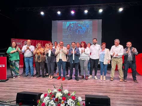 Isabel Rodr Guez Respalda A Antonio Las Heras En Ba Os De La Encina Psoe