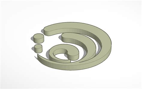 3d Design Hydro Genshin Impact Tinkercad