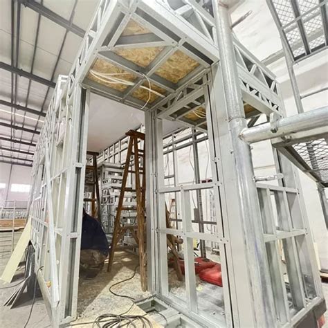 Assembled Trailer Tiny Homes Readyto Ship With Double Folding Glass Doors Prefabricated Houses