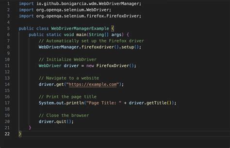 Selenium Automationtesting Webdrivermanager Java Testautomation