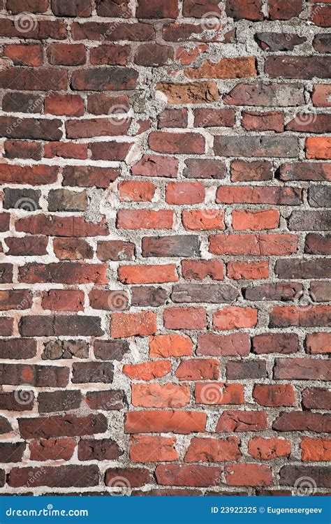 Brick Wall Texture With Reconstruction Segment Stock Image Image Of Backdrop Reconstruction