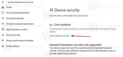 Enable Core Isolation Memory Integrity In Windows 10