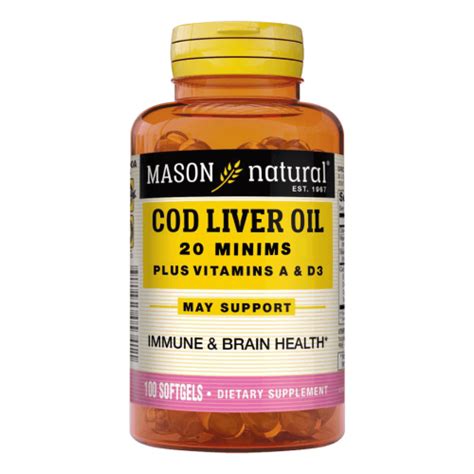 Cod Liver 20 Mg Masonnaturalec