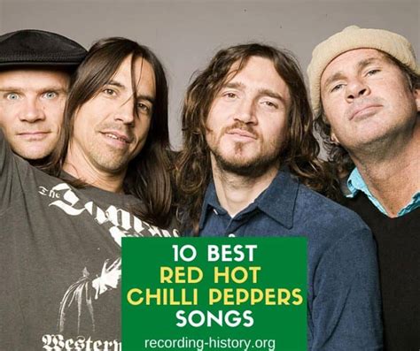 Top Red Hot Chili Peppers Songs List Of Songs By Red Hot Chilli Peppers