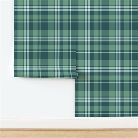 Marie Du Bois Plaid Large Scale Spoonflower